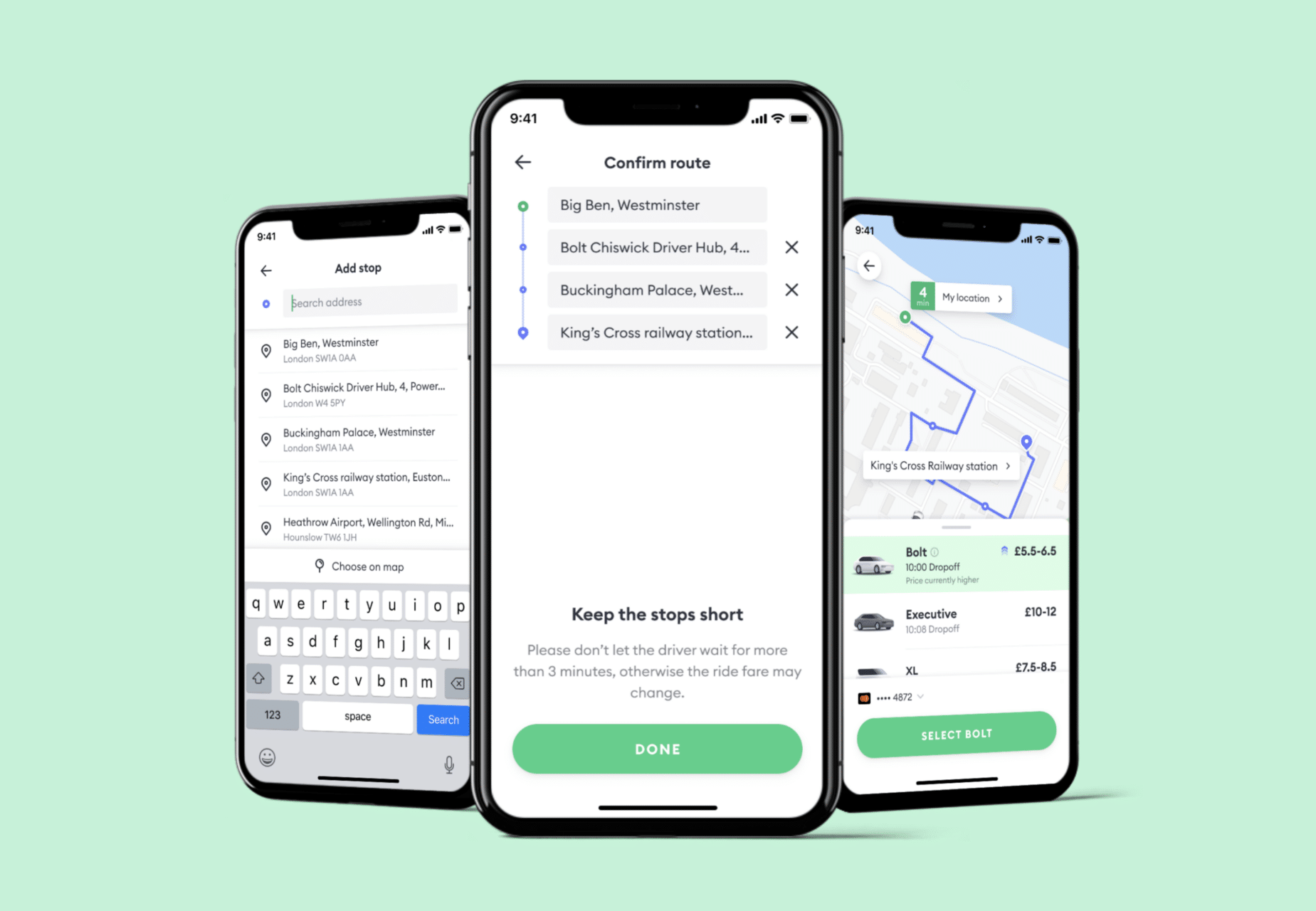 Bolt Introduces Multiple Destinations Feature Bolt Introduces Multiple Destinations Feature