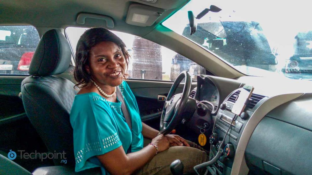 Meet the 'Angelina Jolie' of Uber Lagos