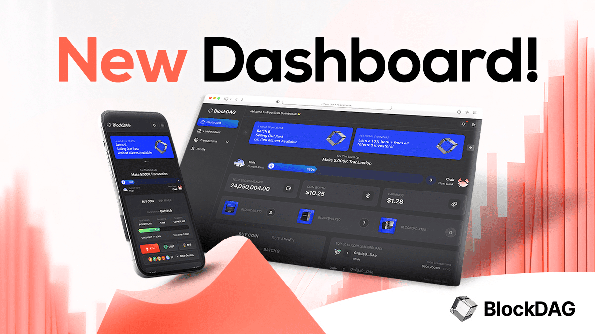 BlockDAG's Dashboard Update Boosts Growth: Aims for $30 by 2030 as Shiba Inu Tops Cardano and ...