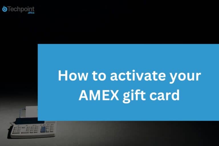 How to activate your AMEX gift card