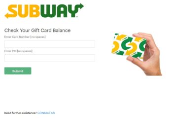 How to check your Subway gift card balance quickly and easily