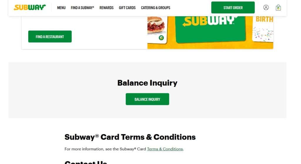 How to check your Subway gift card balance quickly and easily