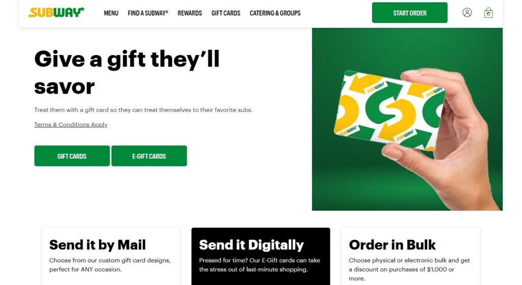 How to check your Subway gift card balance quickly and easily
