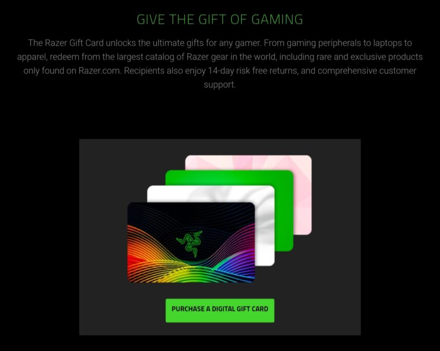 All you need to know about Razer Gold gift card